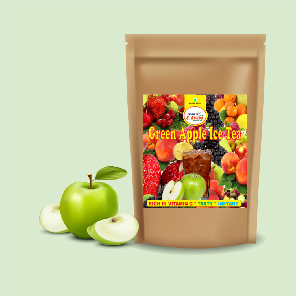 Green Apple Ice Tea – OMG Chai Buy Fresh Tea Online