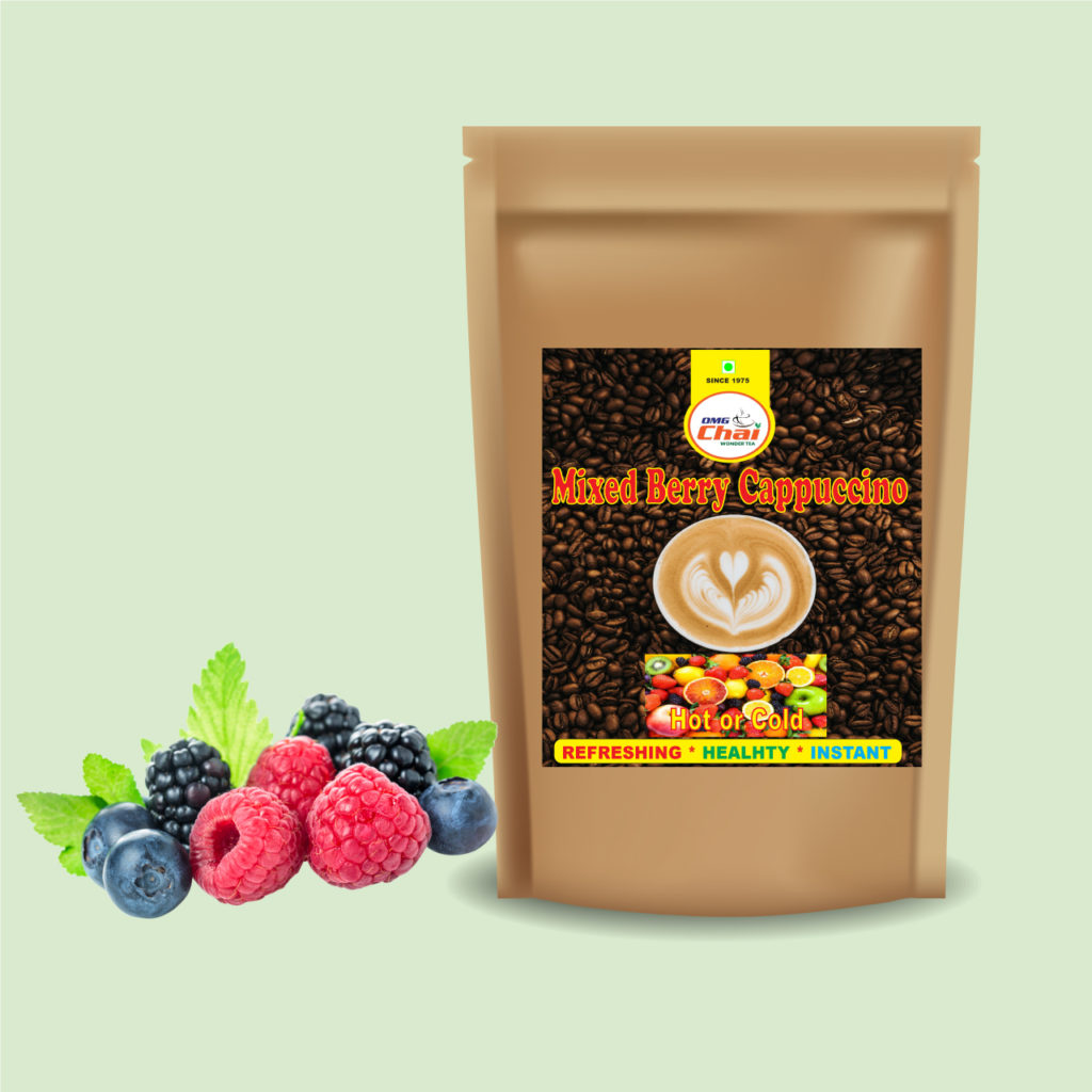Mixed Berry Cappuccino – OMG Chai Buy Fresh Tea Online