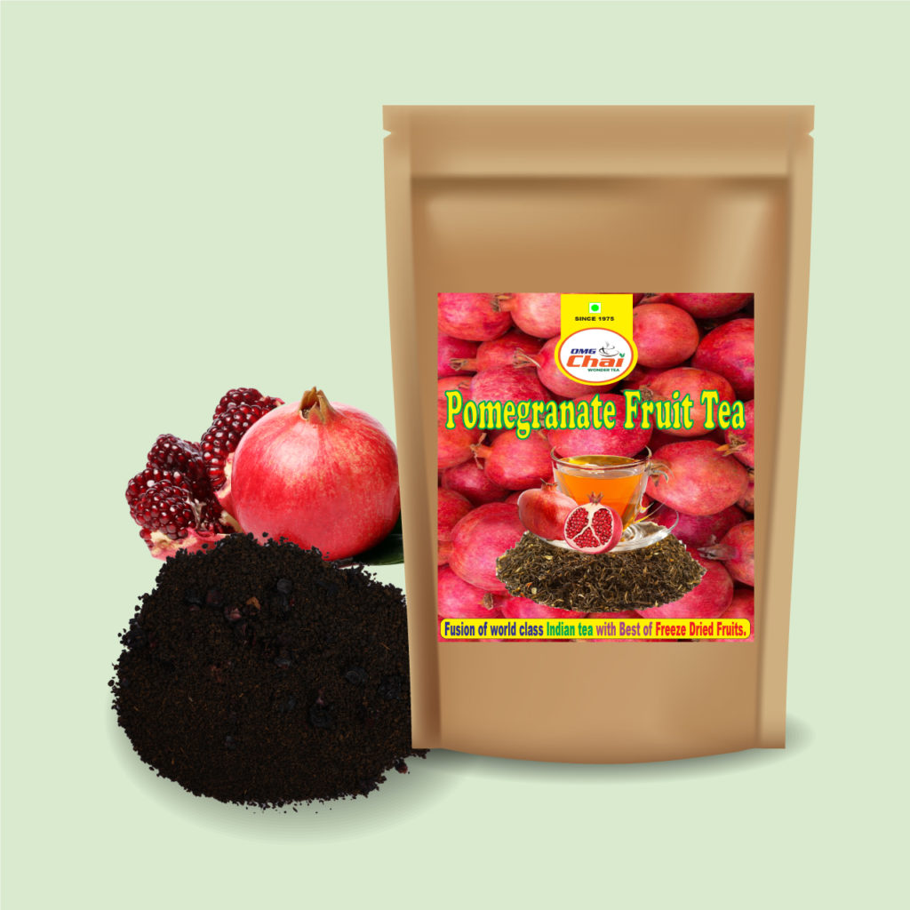 Pomegranate Fruit Tea – OMG Chai Buy Fresh Tea Online