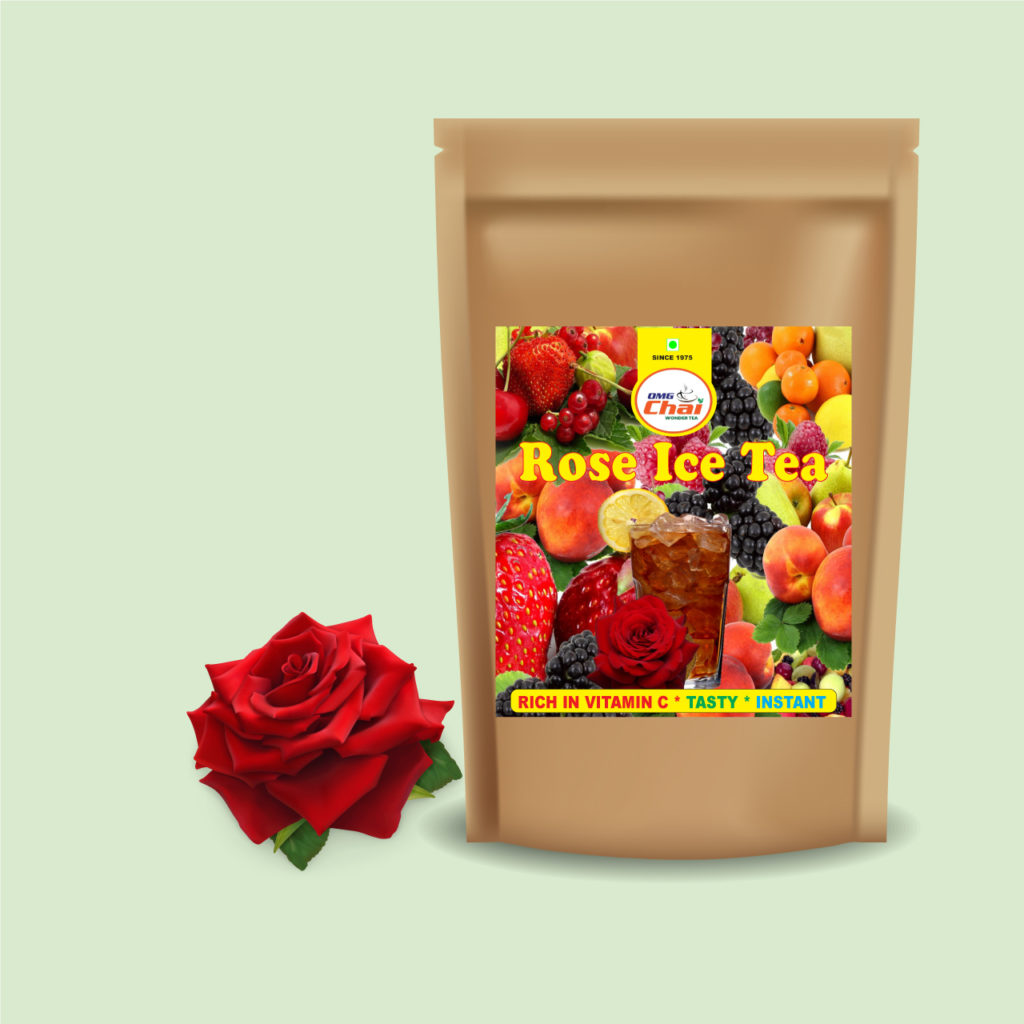 Rose Ice Tea – OMG Chai Buy Fresh Tea Online